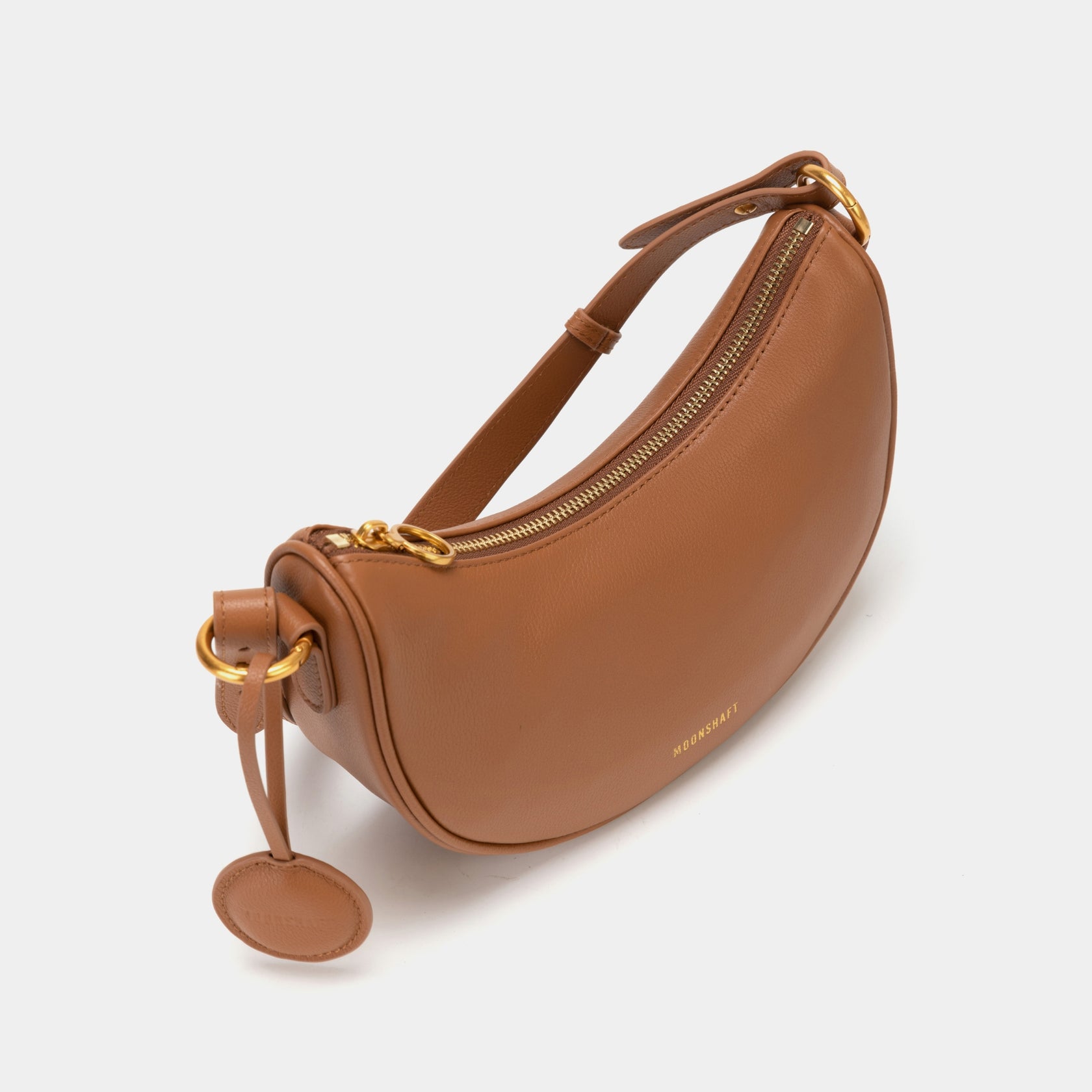 Crescent Moon Bag – Moonshaft 月軸｜Leather Handbags & Wallets