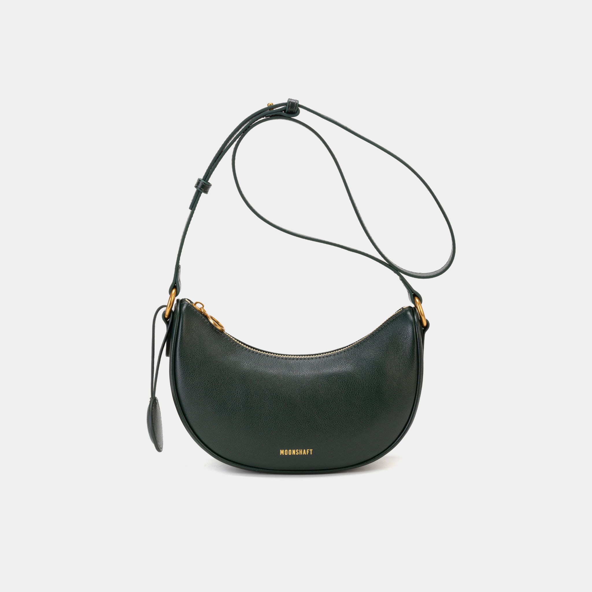Crescent Moon Bag – Moonshaft 月軸｜Leather Handbags & Wallets