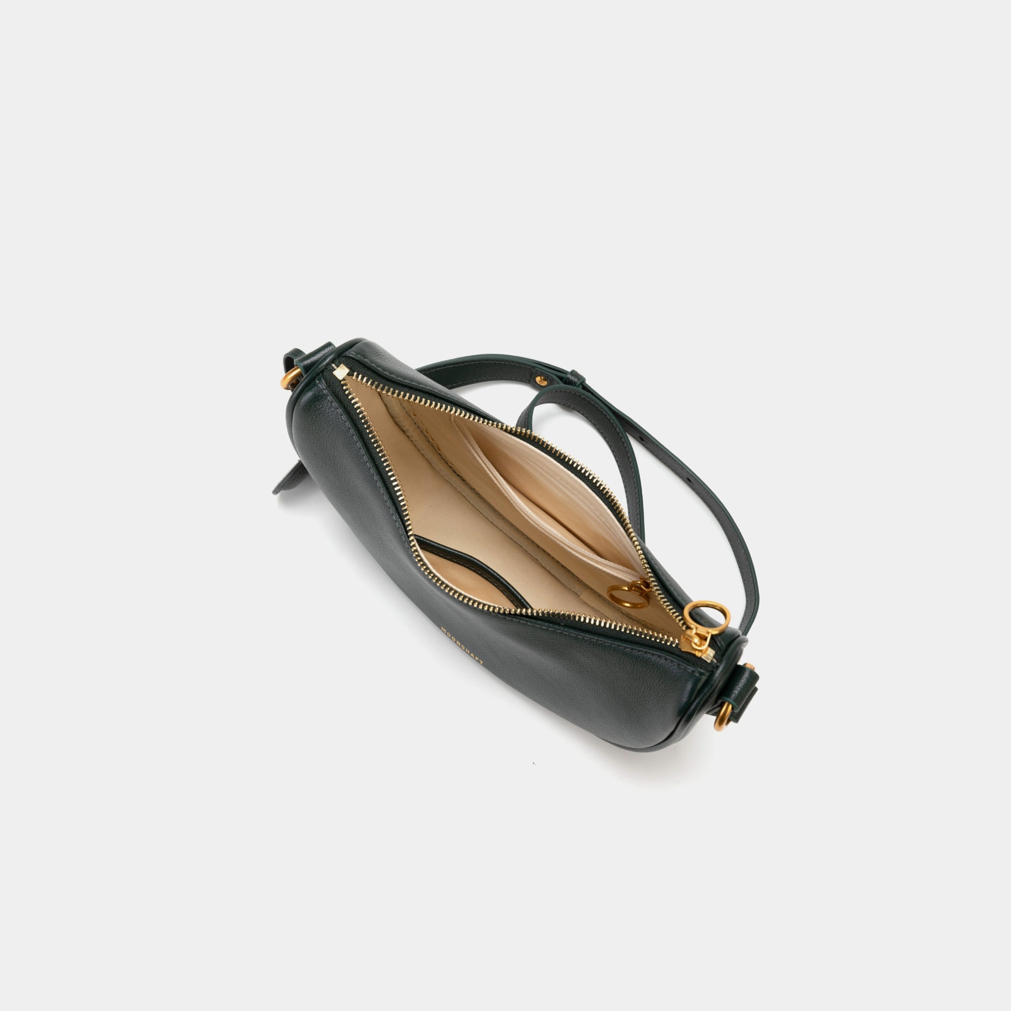 Crescent Moon Bag – Moonshaft 月軸｜Leather Handbags & Wallets
